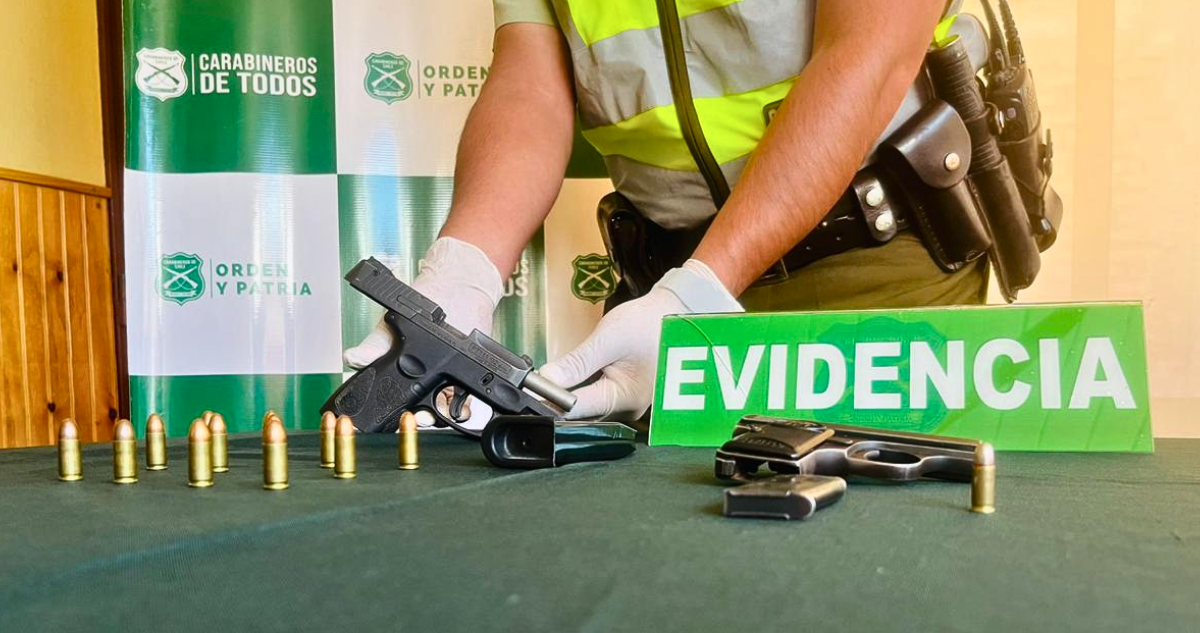 Detienen a cinco personas con armas y municiones en Ruta 5 Sur de San Nicolás - La Fontana