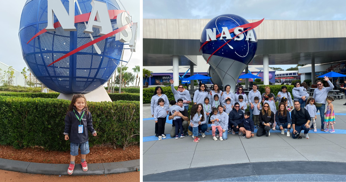 Niño de San Nicolás visitó la NASA, en Estados Unidos, junto a otros 15 ...