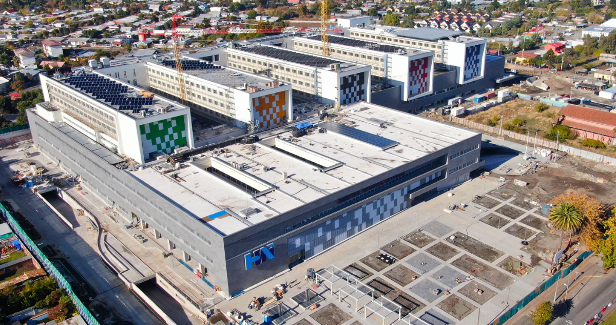 Construcción del Hospital Regional de Ñuble lleva un 84% de avance ...